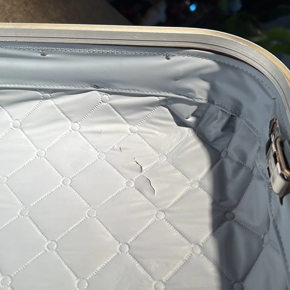Bags | 196s Samsonite Style Jc Penneys Train Case Suitcase Hardcase ...